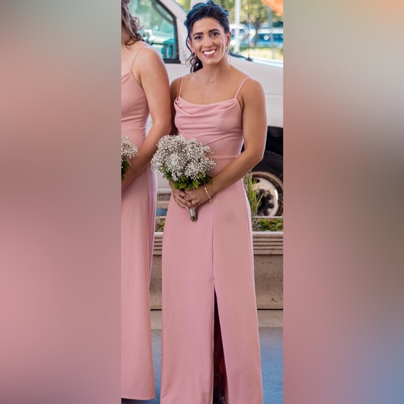 Birdy Grey | Dresses | Dusty Rose Ash Style Bridesmaids Dress From ...